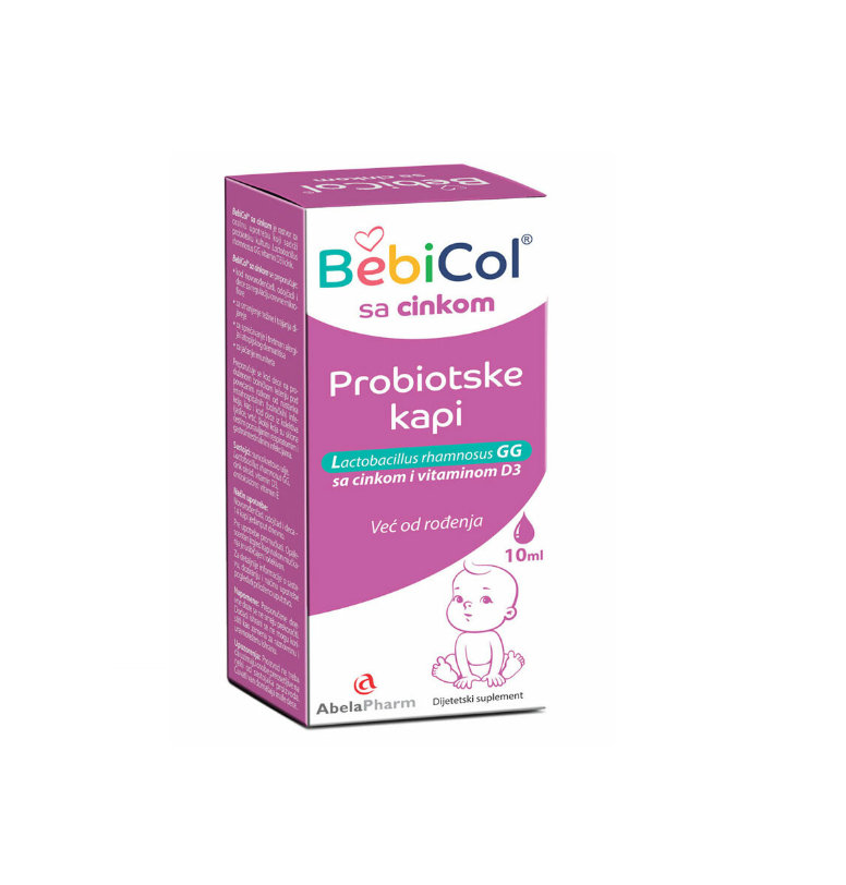 Bebicol + cink kapi, 10 ml