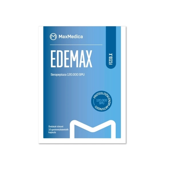 Edemax kapsule sa serapeptazom, 10kom